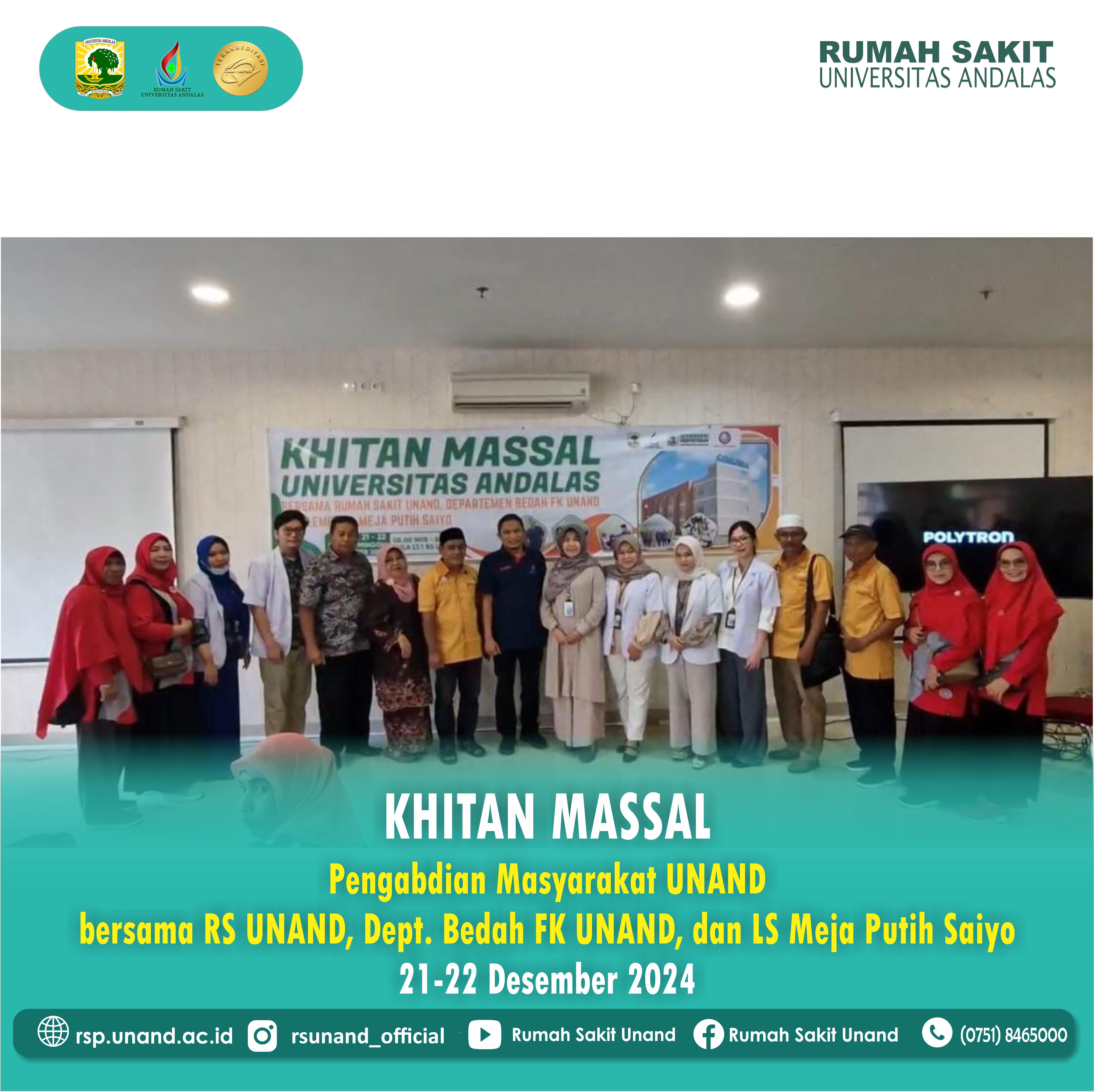 Website Resmi | RS Universitas Andalas